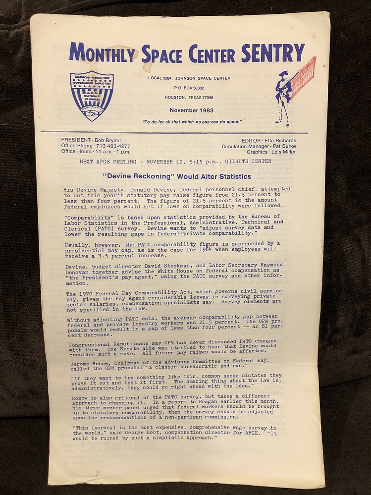 November, 1983 - Parry Game Preserve