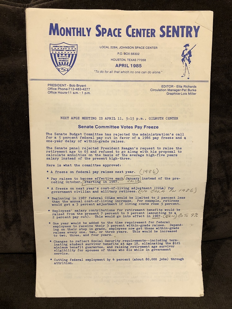 April, 1985 - Parry Game Preserve