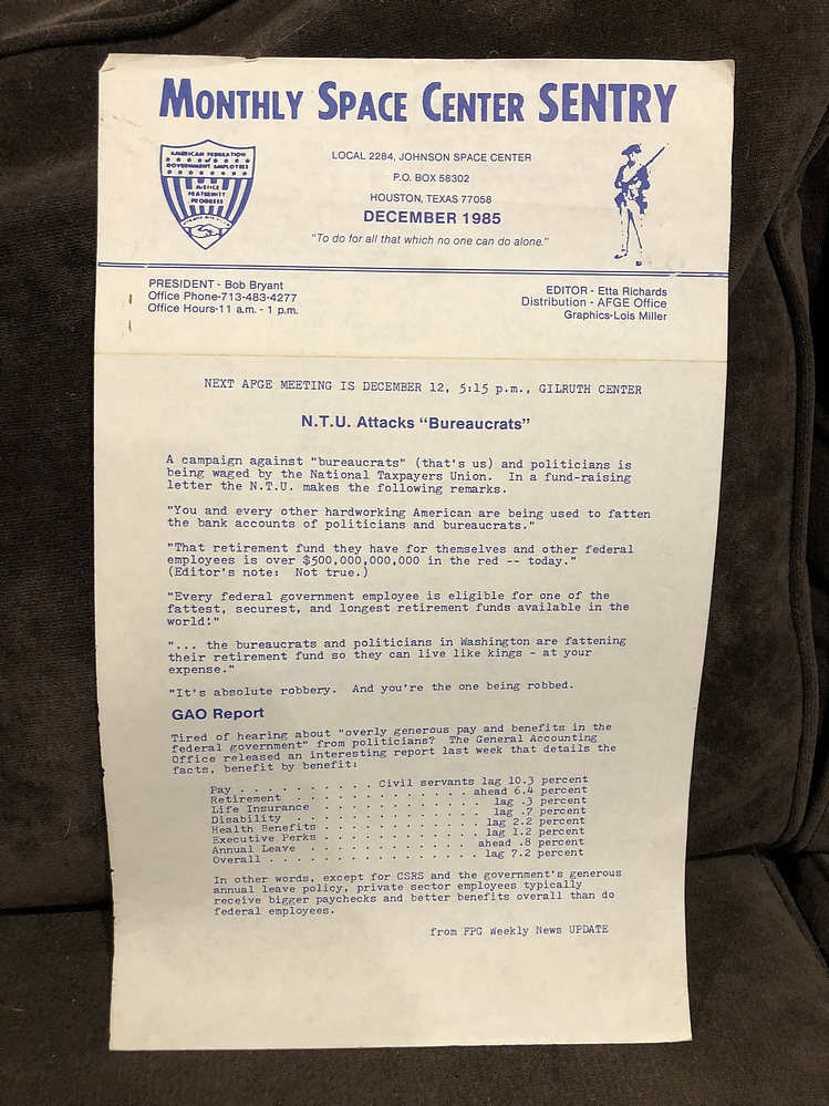 December, 1985 - Parry Game Preserve