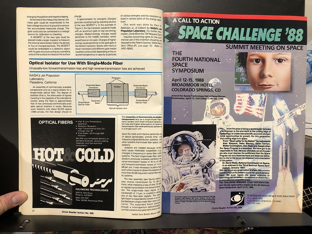 NASA Tech Briefs Magazine - March, 1988 - Parry Game Preserve