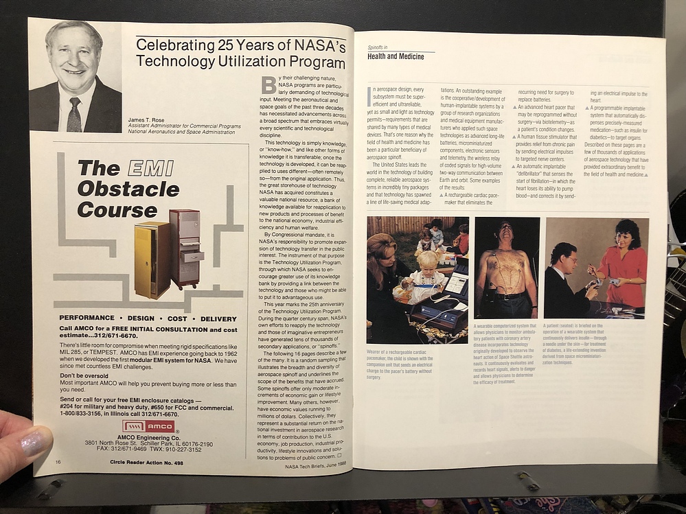 NASA Tech Briefs Magazine - June, 1988 - Parry Game Preserve