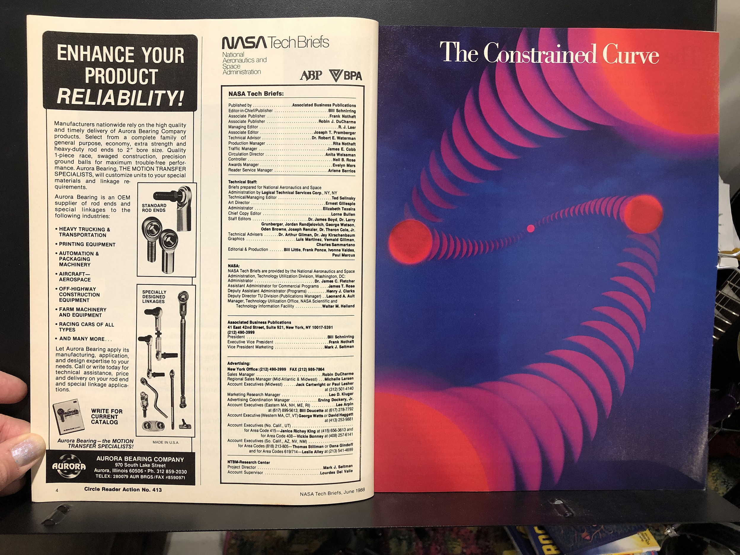 NASA Tech Briefs Magazine - June, 1988 - Parry Game Preserve