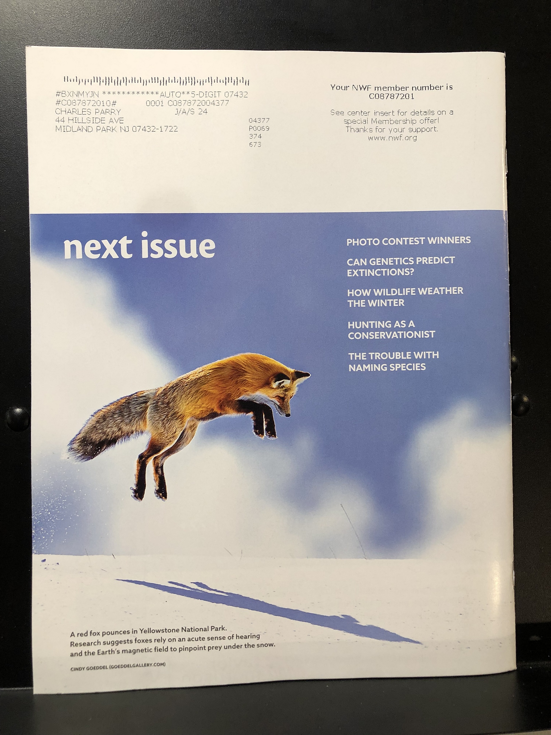National Wildlife Magazine - Fall, 2023 - Parry Game Preserve