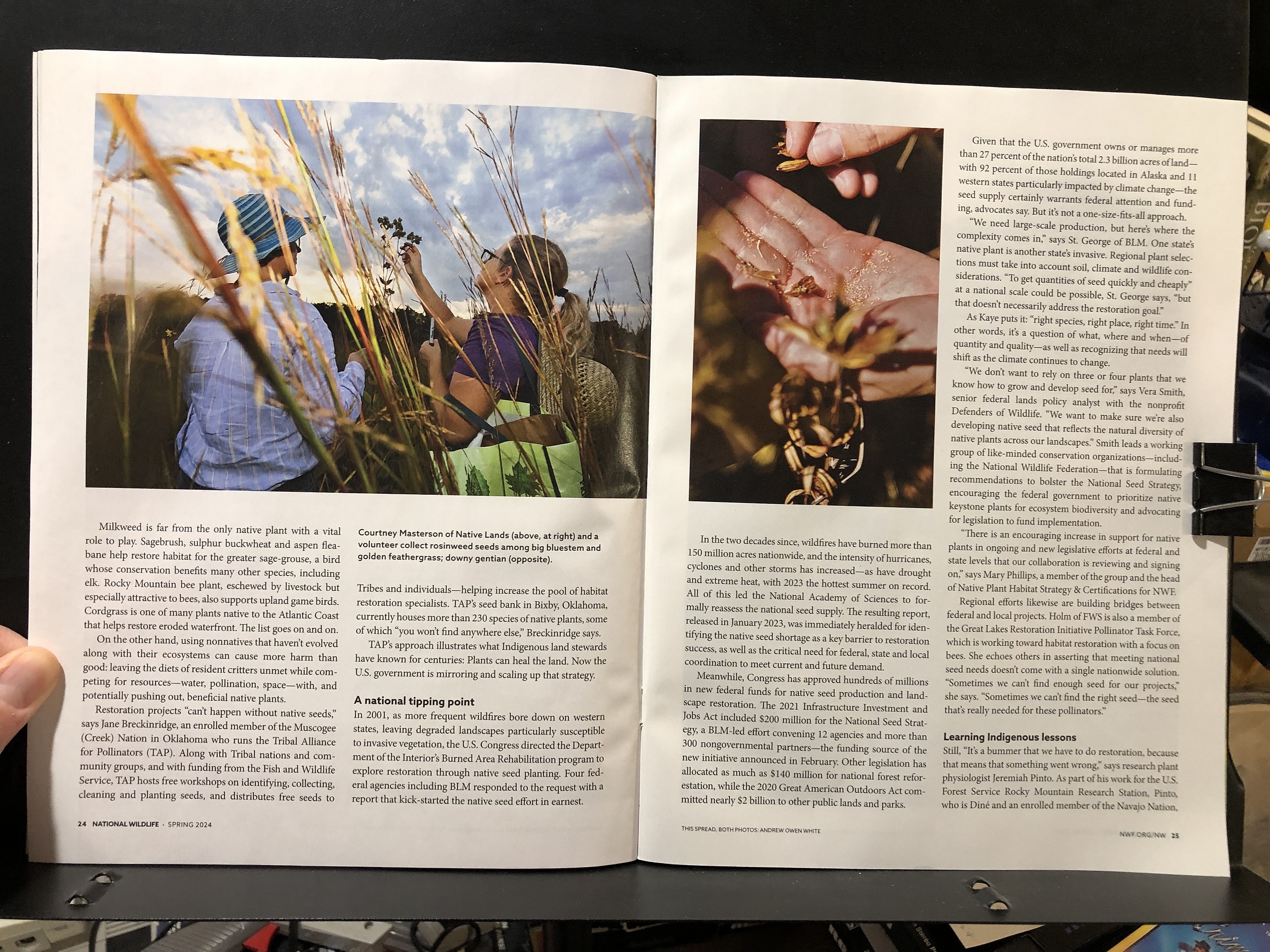 National Wildlife Magazine - Spring, 2024 - Parry Game Preserve