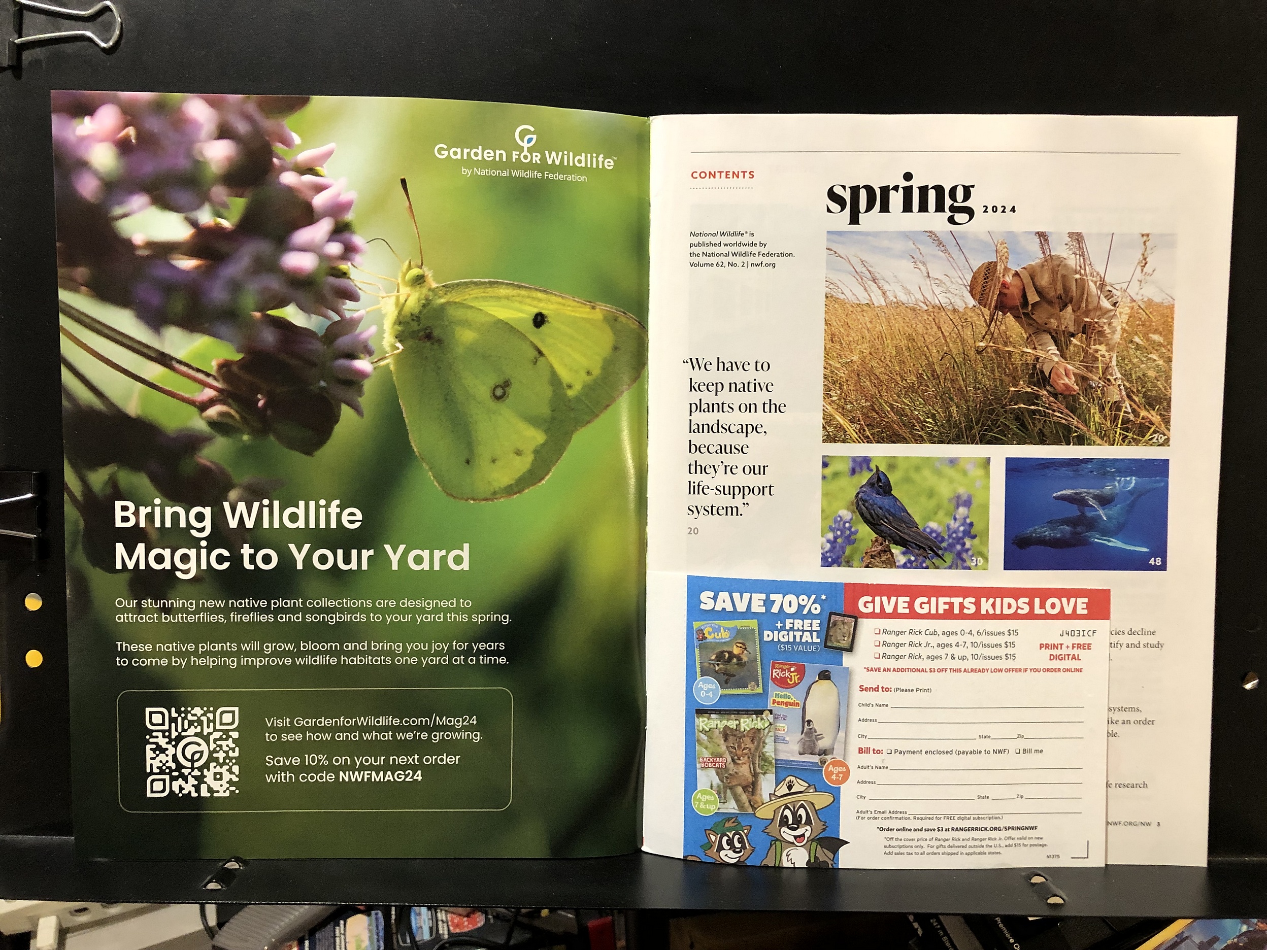 National Wildlife Magazine - Spring, 2024 - Parry Game Preserve