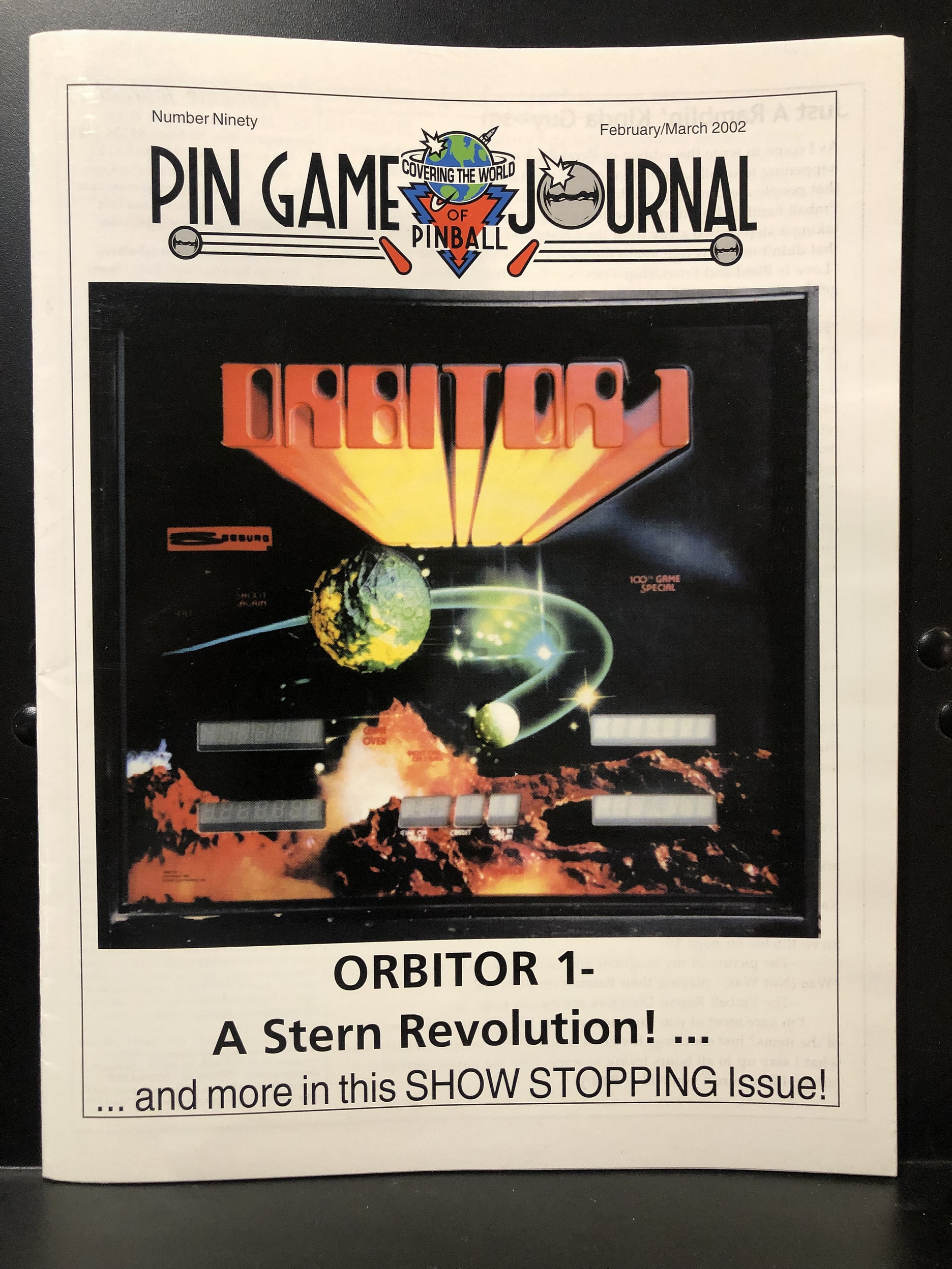 PinGame Journal, February/March, 2002 - Parry Game Preserve