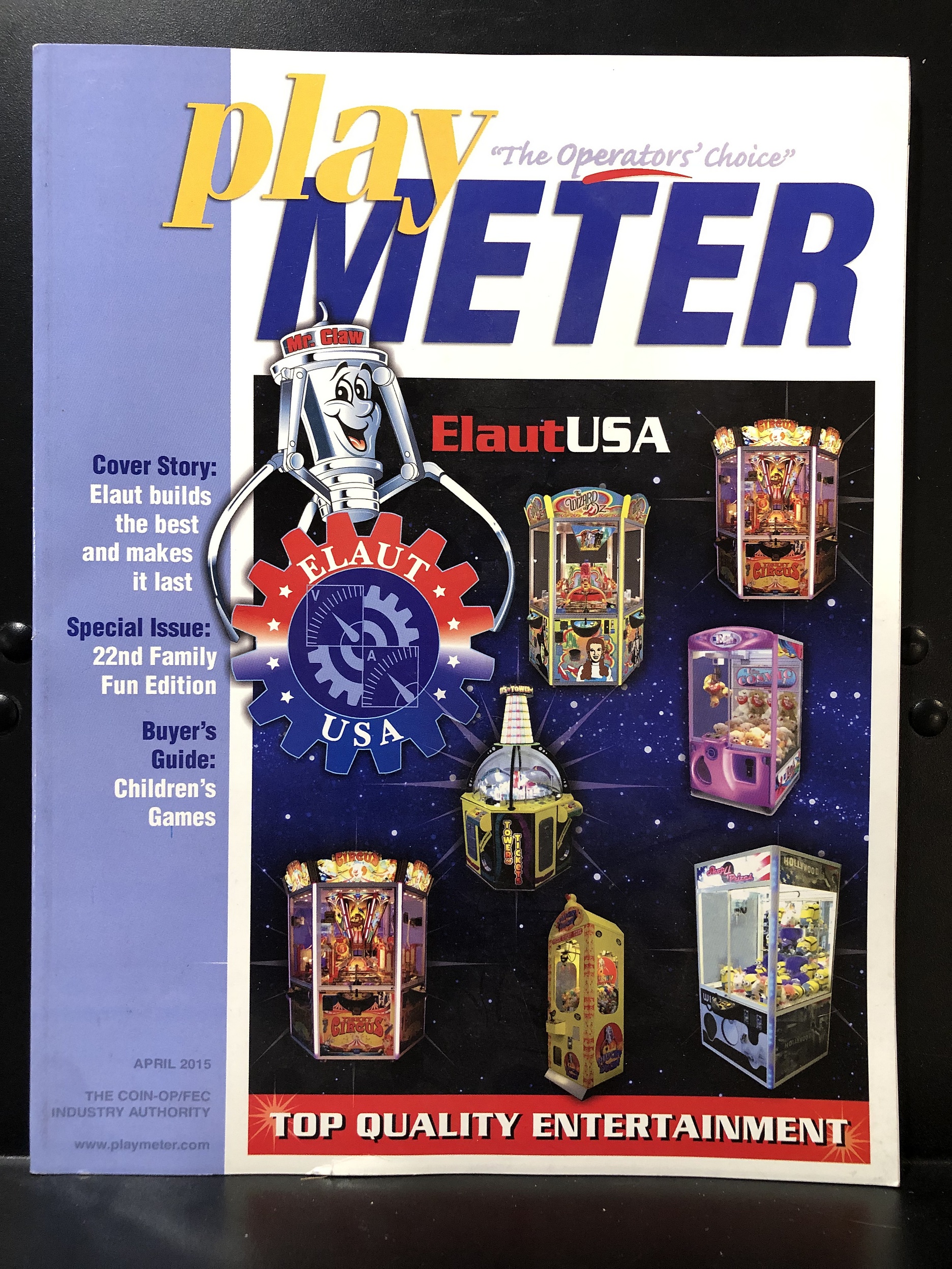 Play Meter Magazine, April, 1993 - Parry Game Preserve