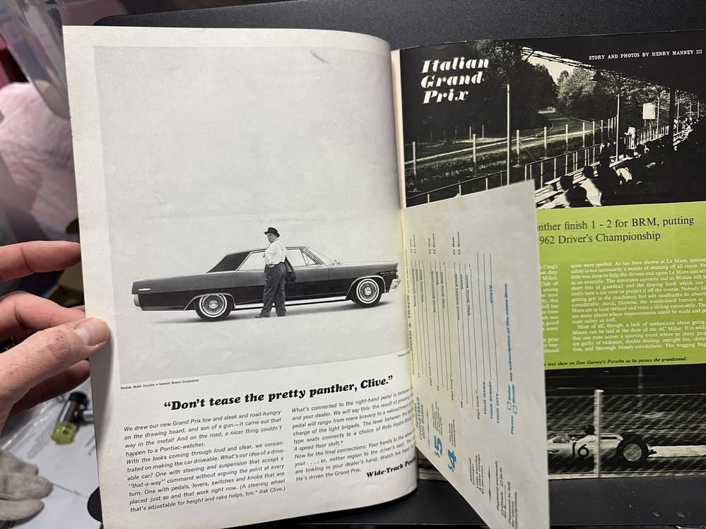 Road & Track - December, 1962 - Parry Game Preserve