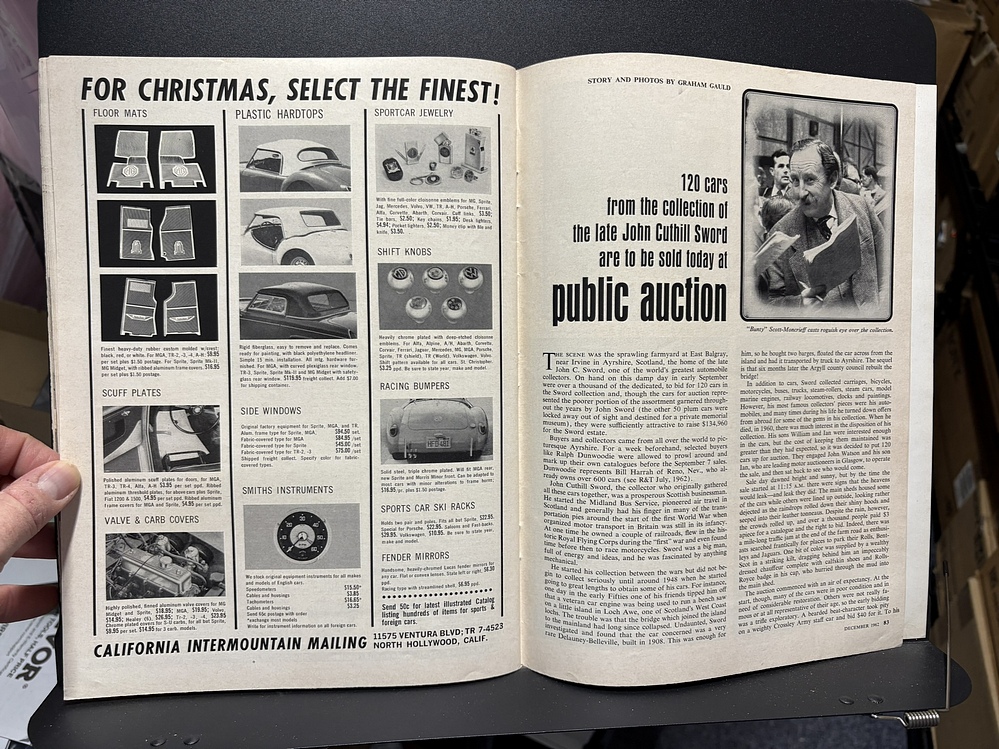 Road & Track - December, 1962 - Parry Game Preserve