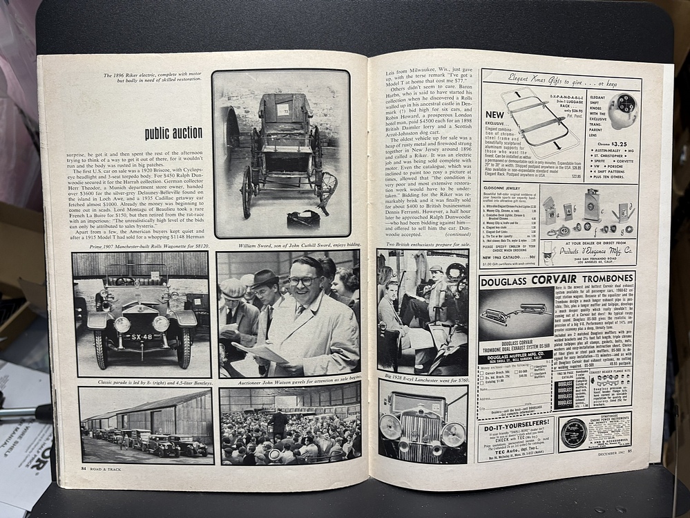 Road & Track - December, 1962 - Parry Game Preserve