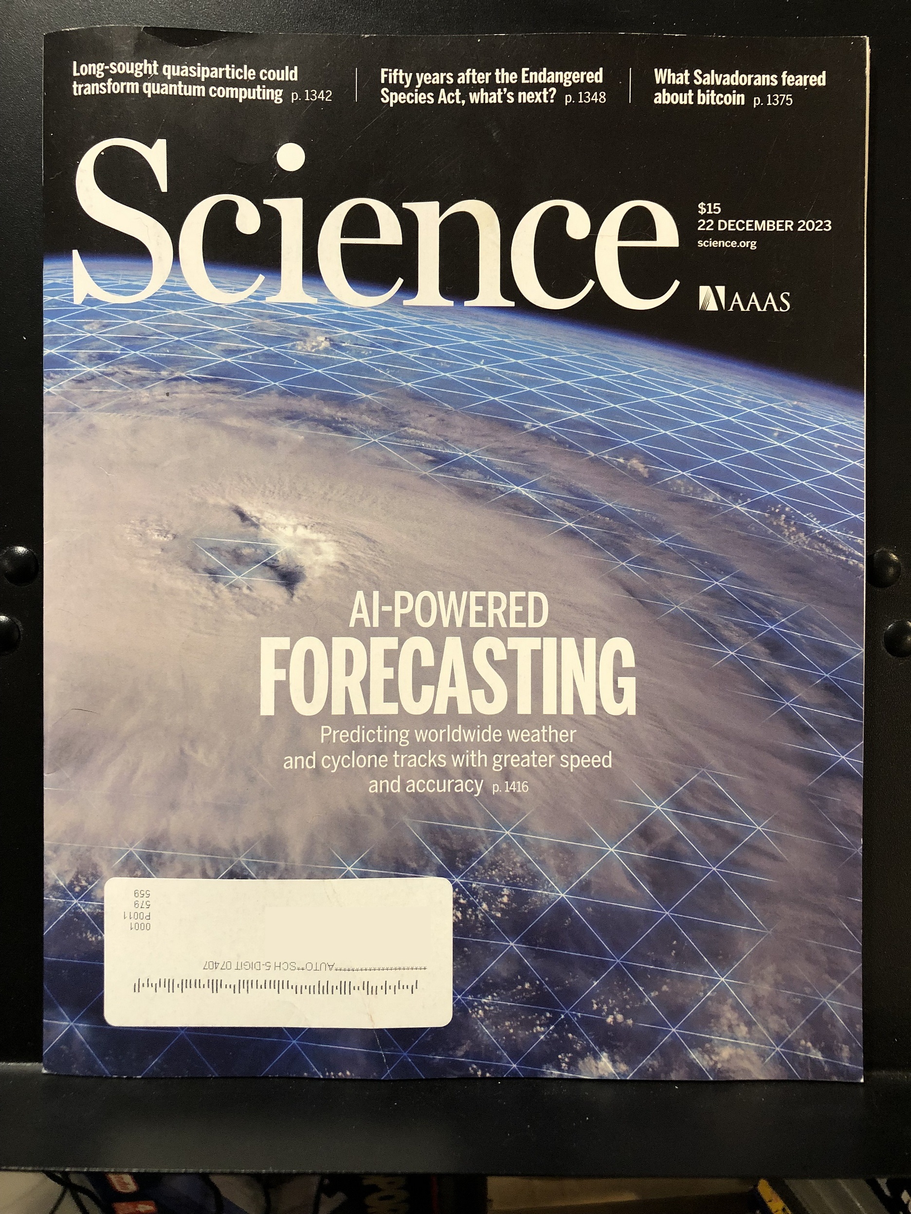 Science (AAAS) - December 22, 2023 - Parry Game Preserve