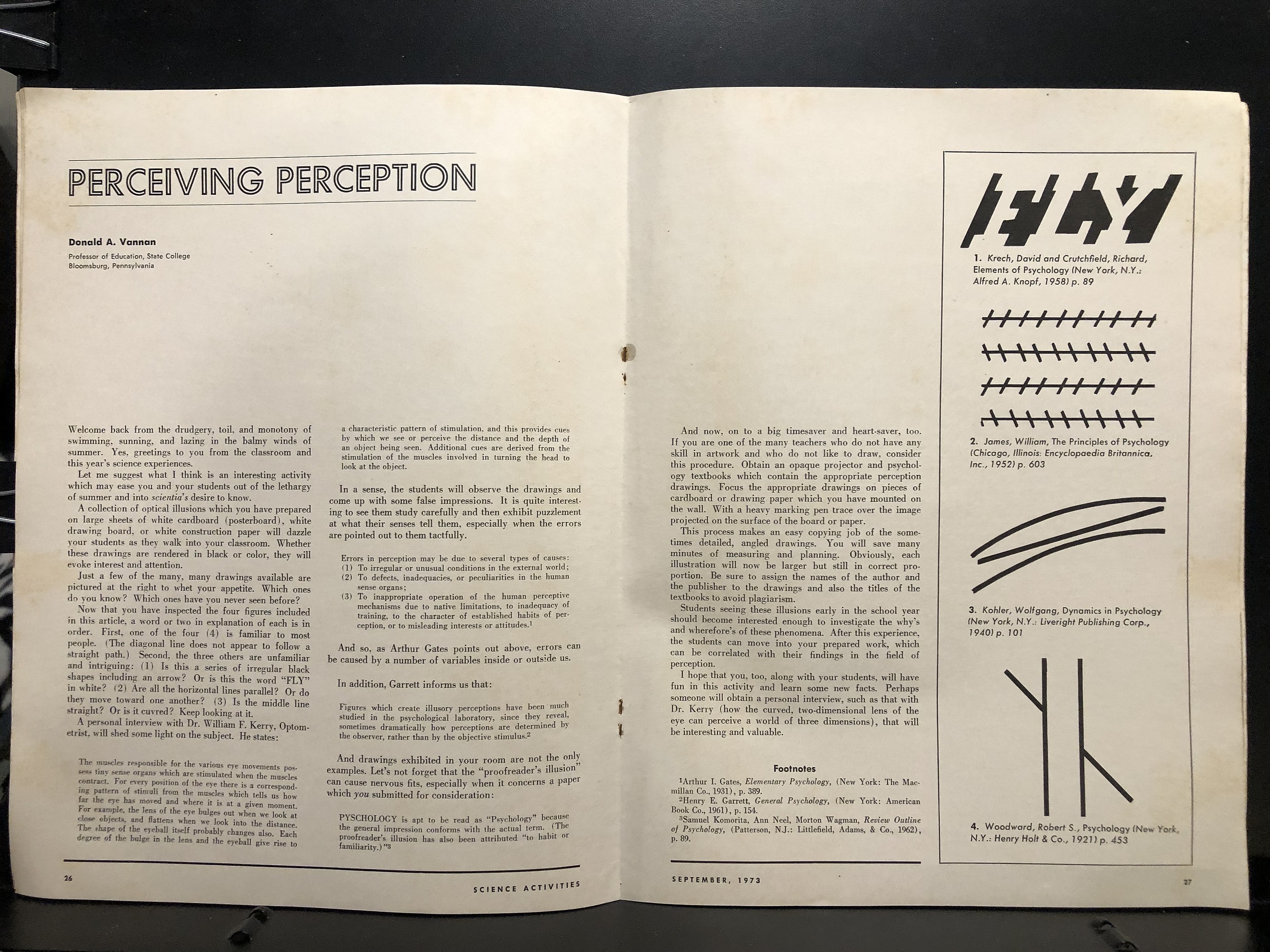 Science News Explores - September, 1973 - Parry Game Preserve