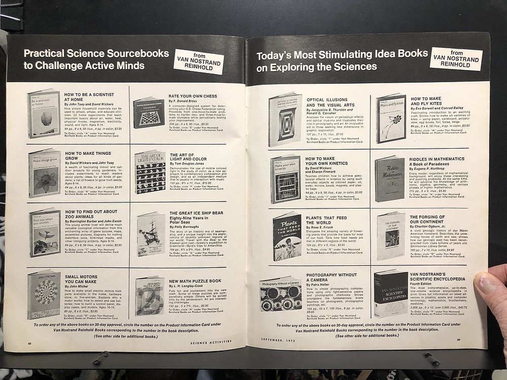 Science News Explores - September, 1973 - Parry Game Preserve