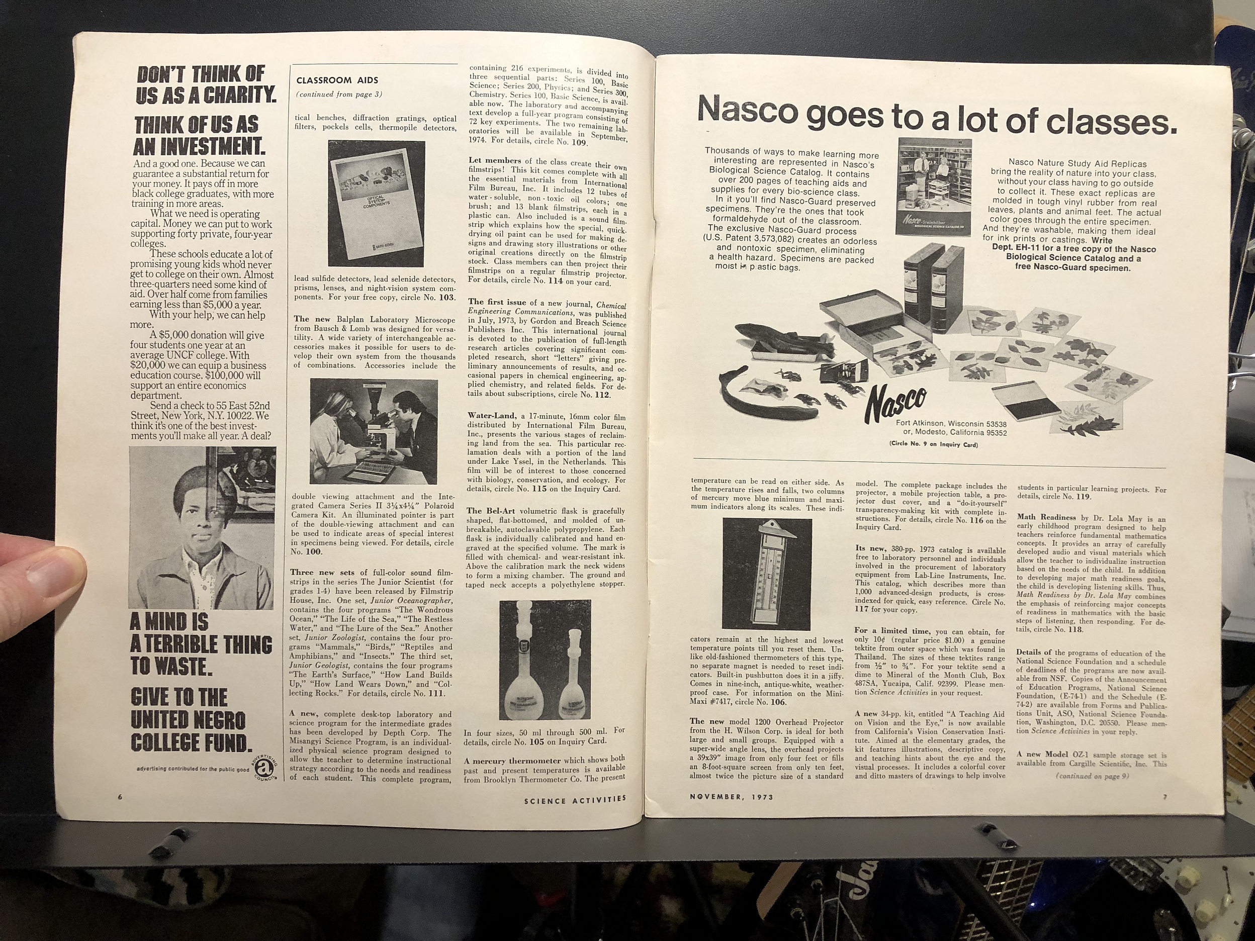 Science News Explores - November, 1973 - Parry Game Preserve