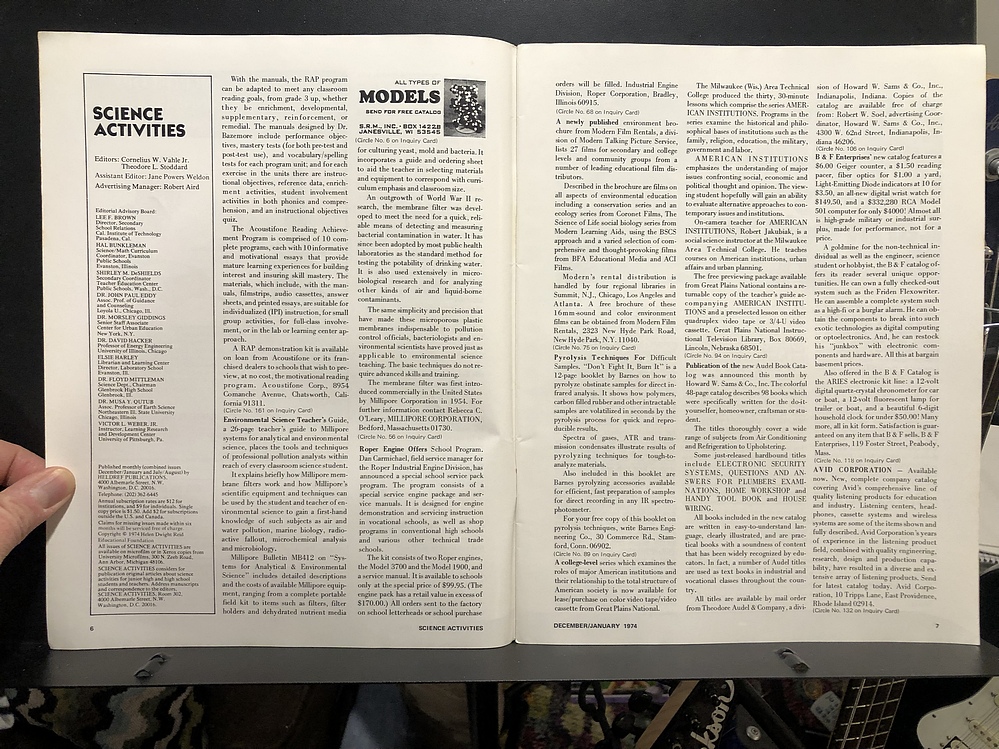 Science News Explores - January, 1974 - Parry Game Preserve