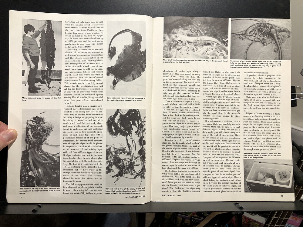 Science News Explores - July / August, 1974 - Parry Game Preserve