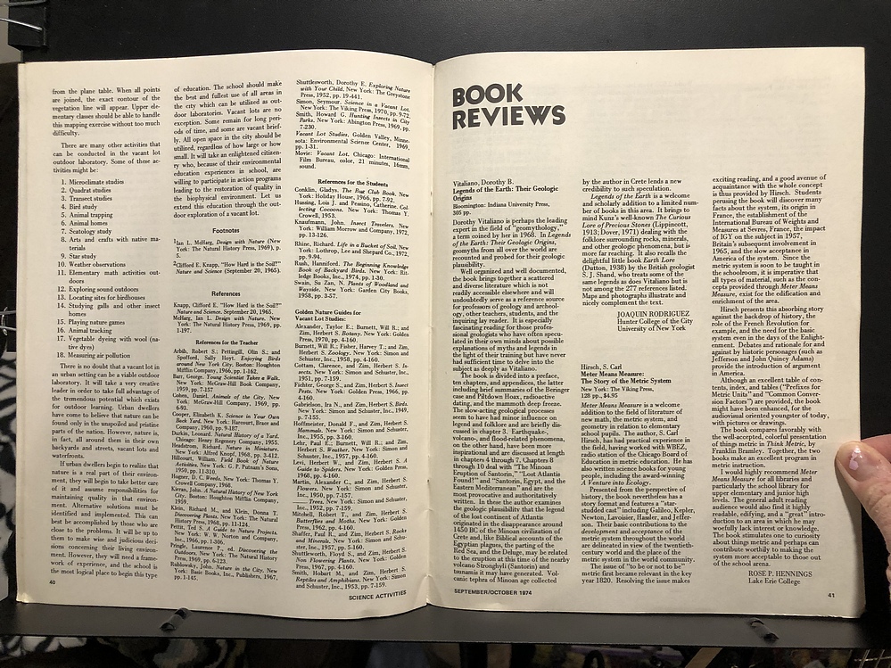 Science News Explores - September / October, 1974 - Parry Game Preserve