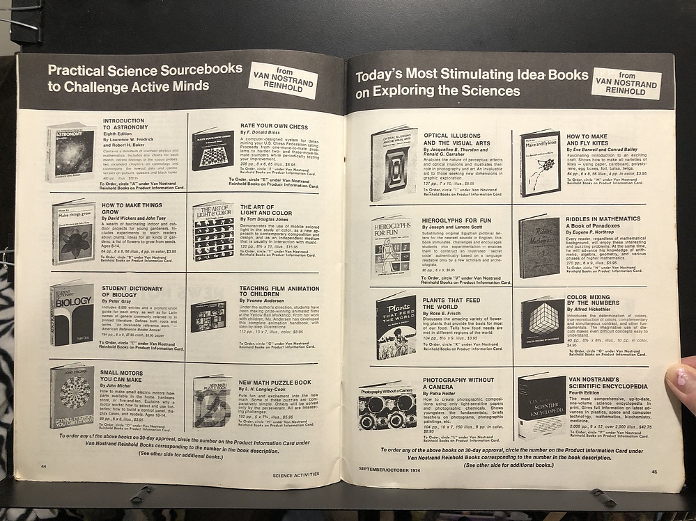 Science News Explores - September / October, 1974 - Parry Game Preserve