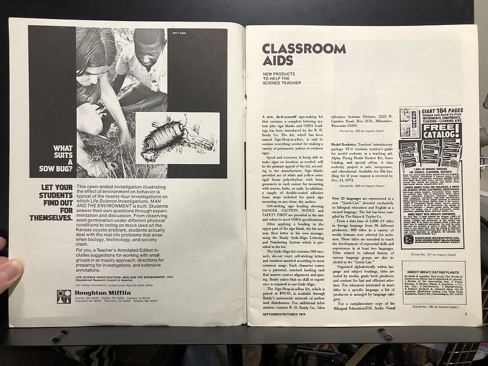 Science News Explores - September / October, 1974 - Parry Game Preserve