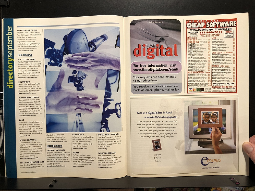 Time - Digital, September, 2000 - Parry Game Preserve