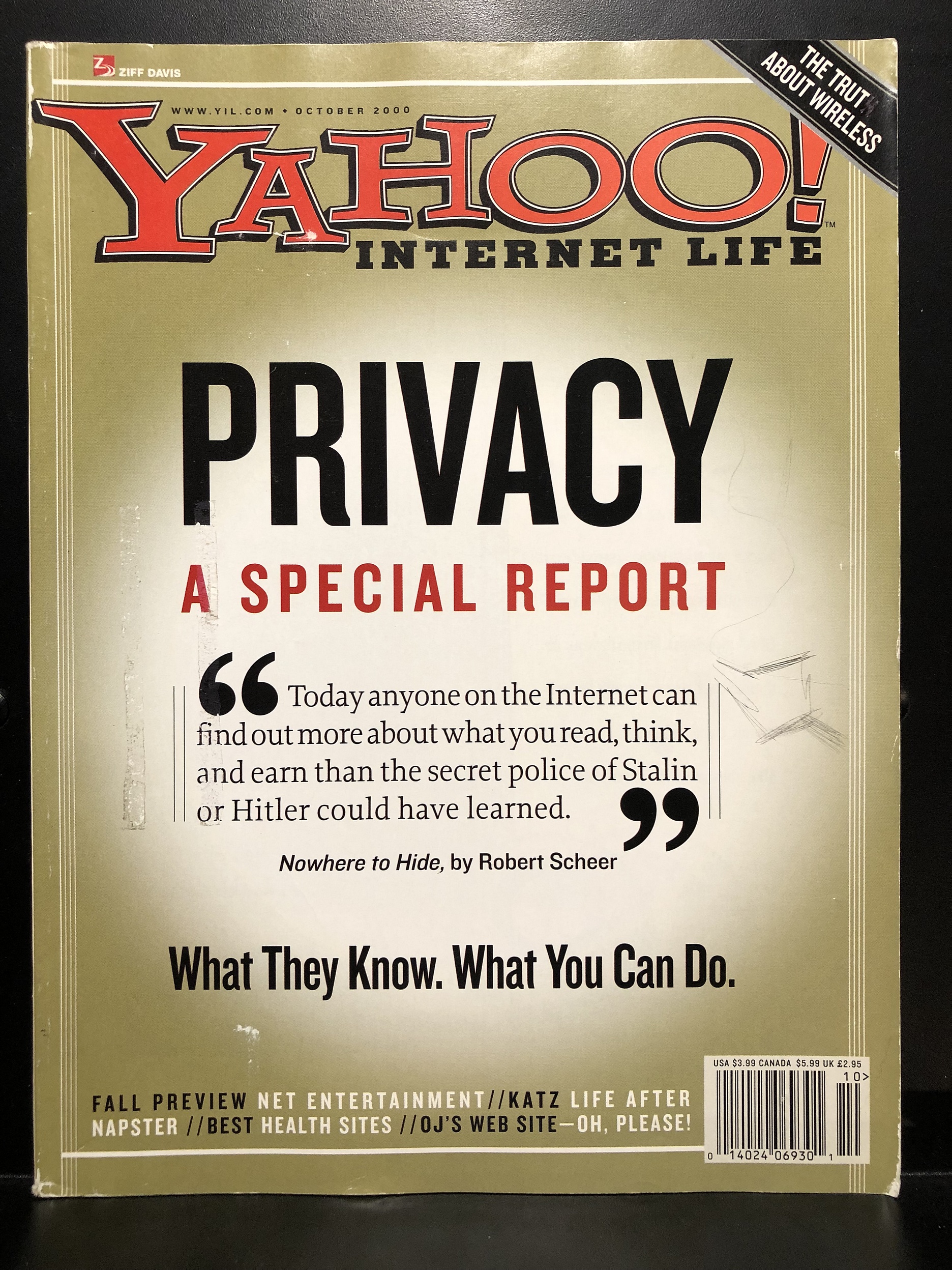 Yahoo! Internet Life, October, 2000 - Parry Game Preserve