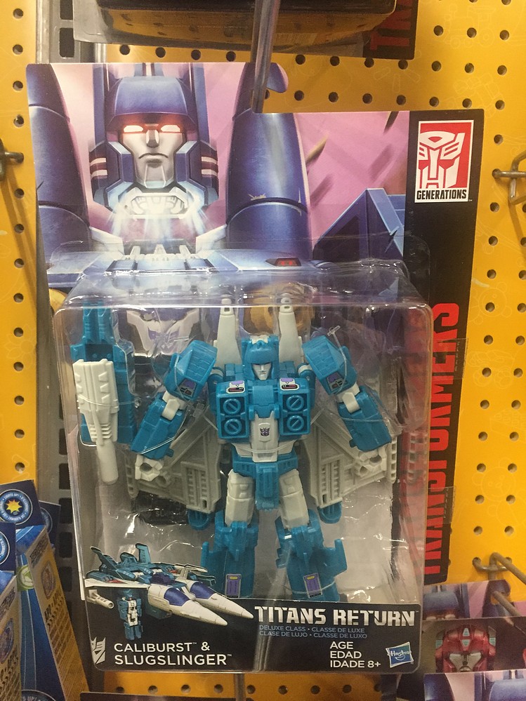 Transformers - Generations - Titans Return (2016-2017) - Slugslinger & Caliburst Deluxe Class ...