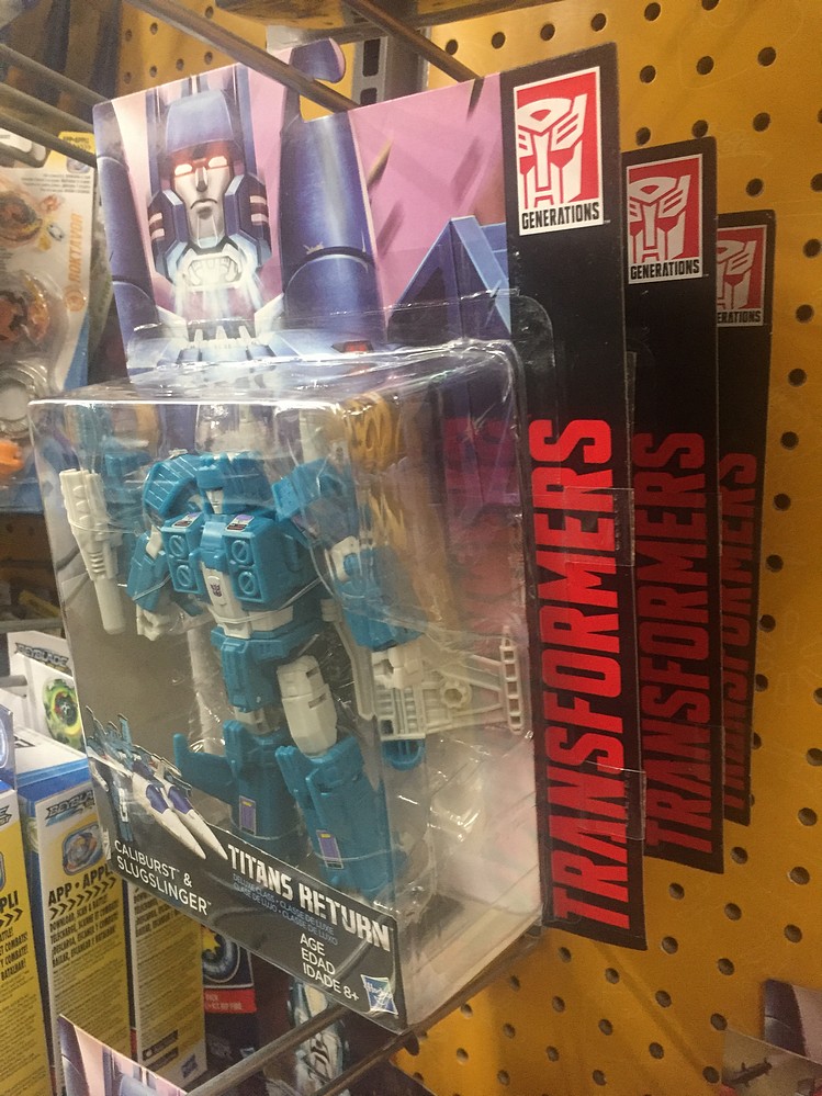 Transformers - Generations - Titans Return (2016-2017) - Slugslinger & Caliburst Deluxe Class ...