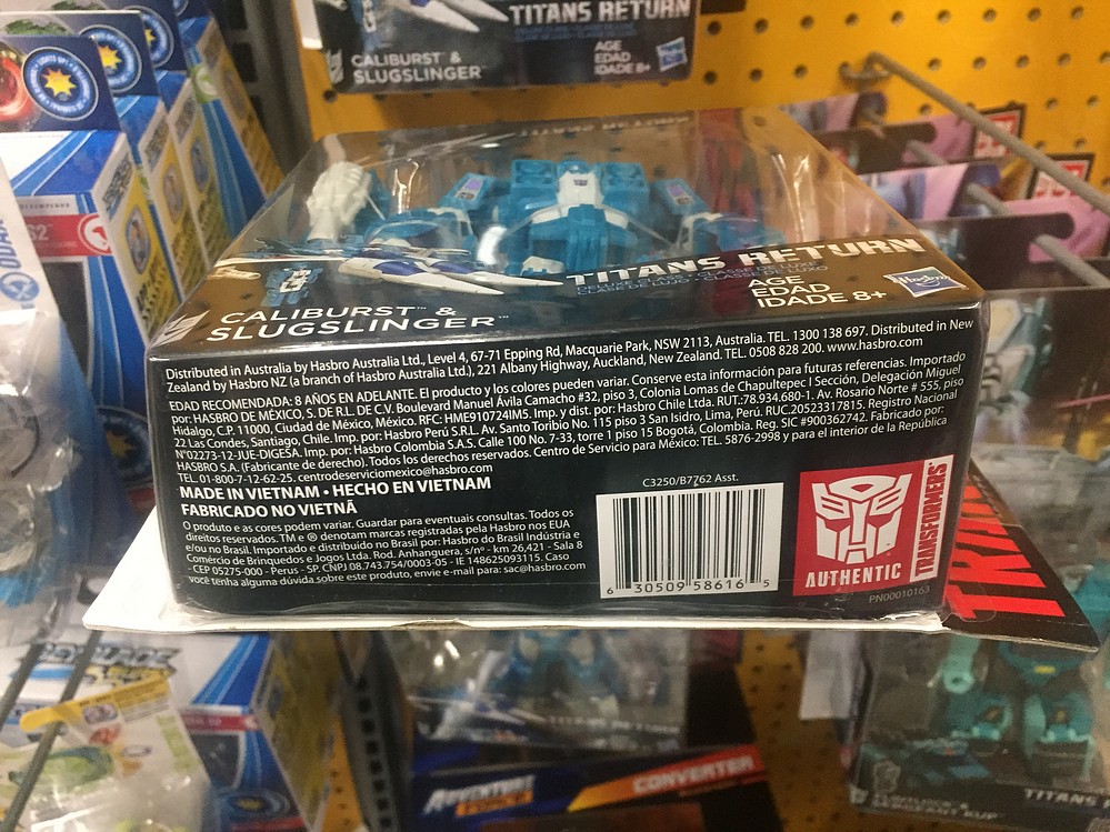 Transformers - Generations - Titans Return (2016-2017) - Slugslinger & Caliburst Deluxe Class ...