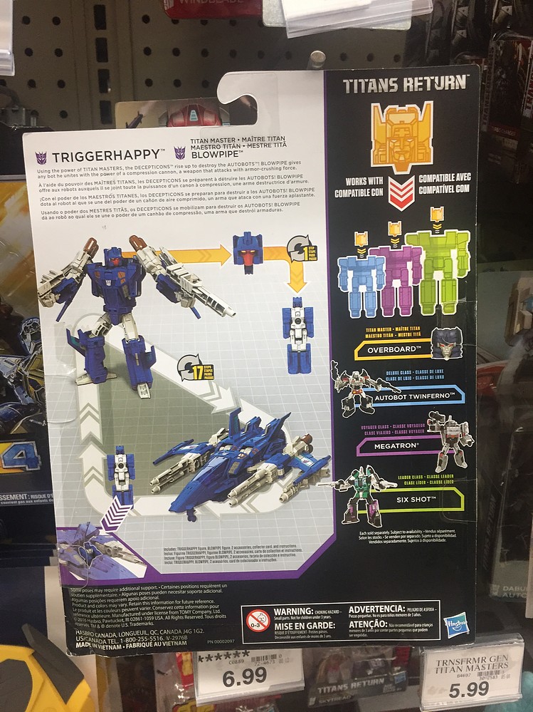 Transformers - Generations - Titans Return (2016-2017) - Triggerhappy ...