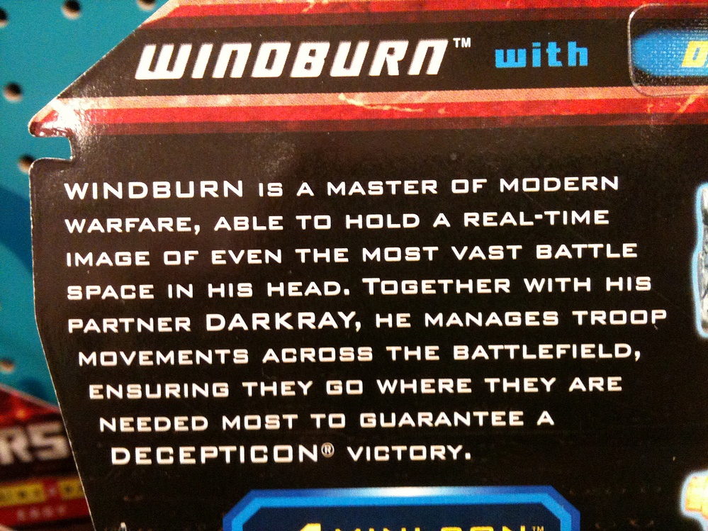Transformers More Than Meets The Eye (2010) - Windburn with Darkray 2 ...